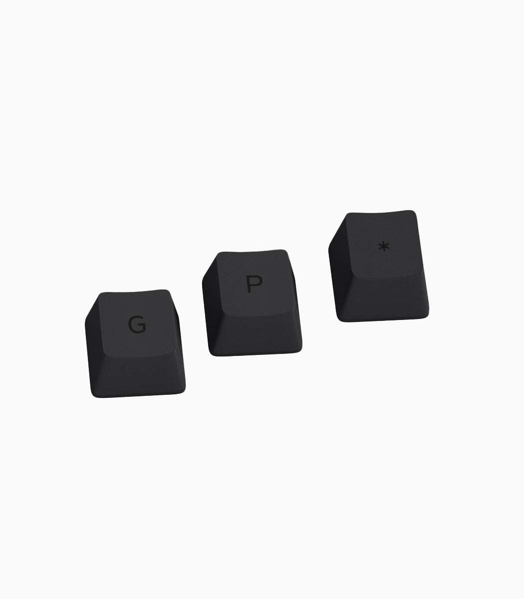 Keycaps (black) PBT – Azpect Customz